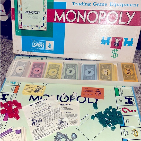 Parker Brothers | Games | Vintage 961 Monopoly Board Game By Parker ...